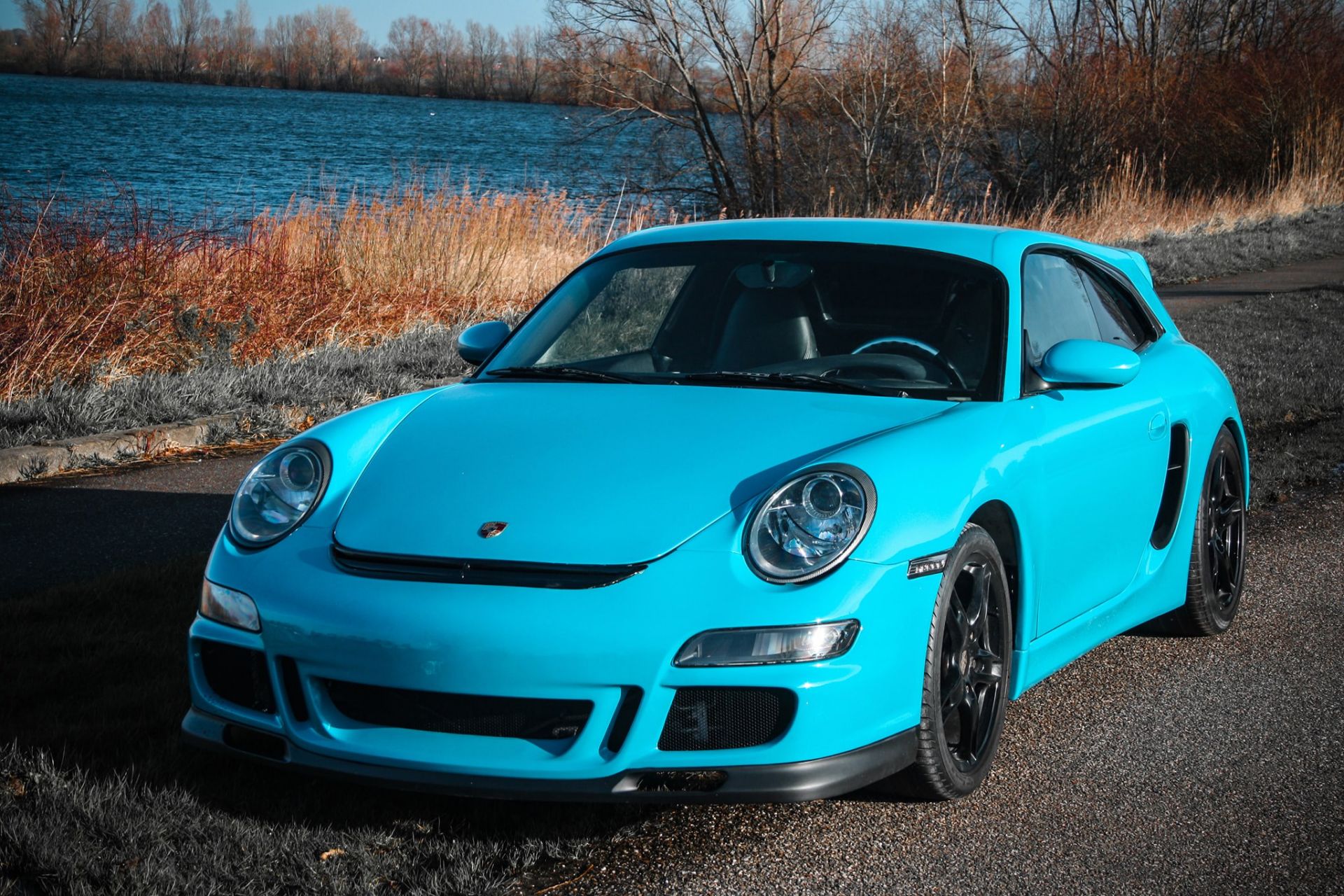 Coachbuilt Porsche Boxster Shooting Brake Almost Done, Rocks Miami Blue ...