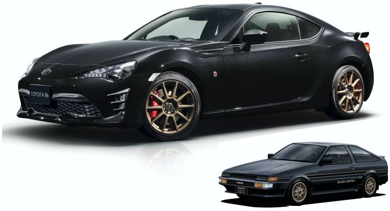 Toyota 86 GT Black Limited Launches In Japan As AE86-Inspired Swan Song ...