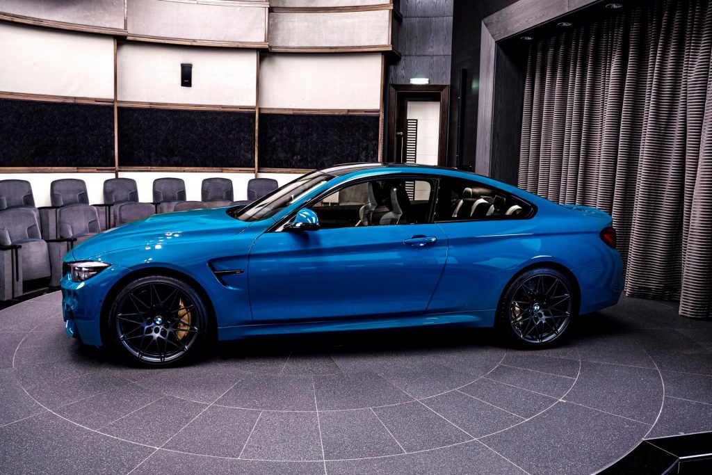Check Out A Rare BMW M4 Edition M Heritage In Laguna Seca Blue | Carscoops