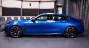Sonic Speed Blue Looks Perfect On The BMW M8 Competition Gran Coupe ...