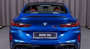 Sonic Speed Blue Looks Perfect On The BMW M8 Competition Gran Coupe ...