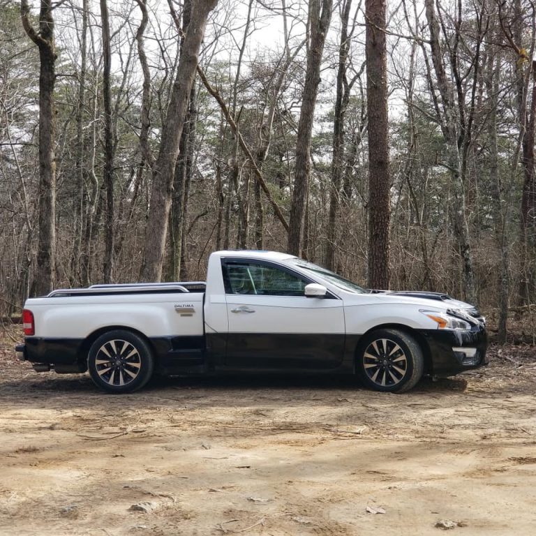 This Nissan Altima Was Maimed Just Because America Loves Trucks | Carscoops