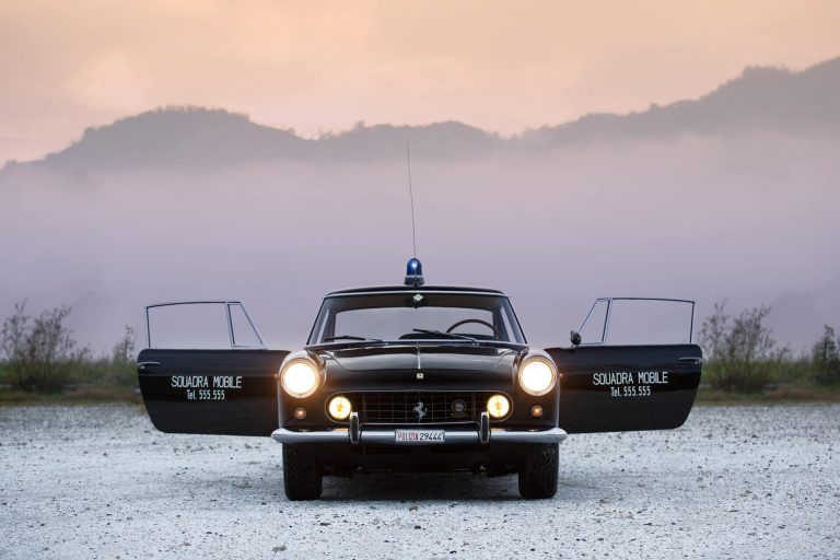 The One And Only 1962 Ferrari 250 GTE Italian Police Car Is An Absolute ...