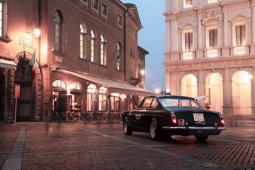 The One And Only 1962 Ferrari 250 GTE Italian Police Car Is An Absolute ...