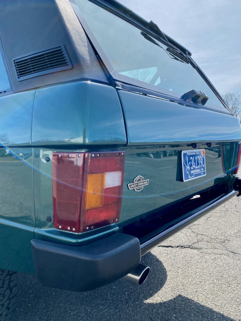 Legacy Overland Restomods A 1990 Range Rover Classic With 430 HP LS3 V8 ...