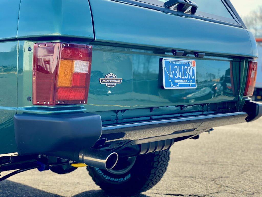 Legacy Overland Restomods A 1990 Range Rover Classic With 430 HP LS3 V8 ...