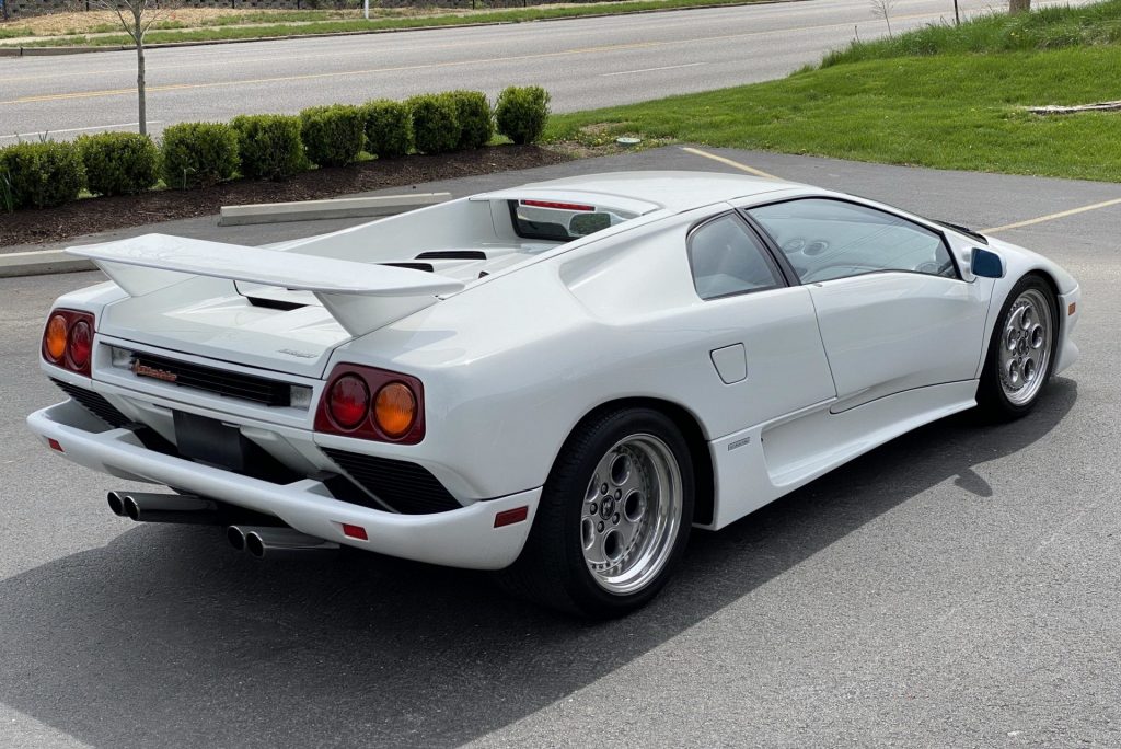 Make This White 1991 Lamborghini Diablo Your Poster Car | Carscoops