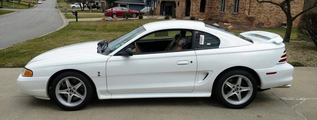 There’s A New 1995 Ford Mustang Cobra R Still In Plastic Wraps For Sale ...