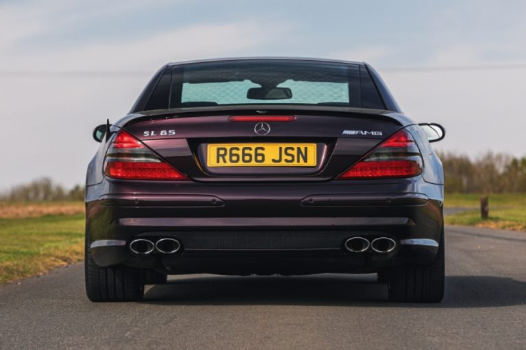 Almandine Black 2004 Mercedes-Benz SL65 AMG Is Brutally Elegant | Carscoops