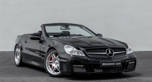 Brabus Mercedes SL600 Has Lorinser Bits, 12 Cylinders And Six Exhaust ...