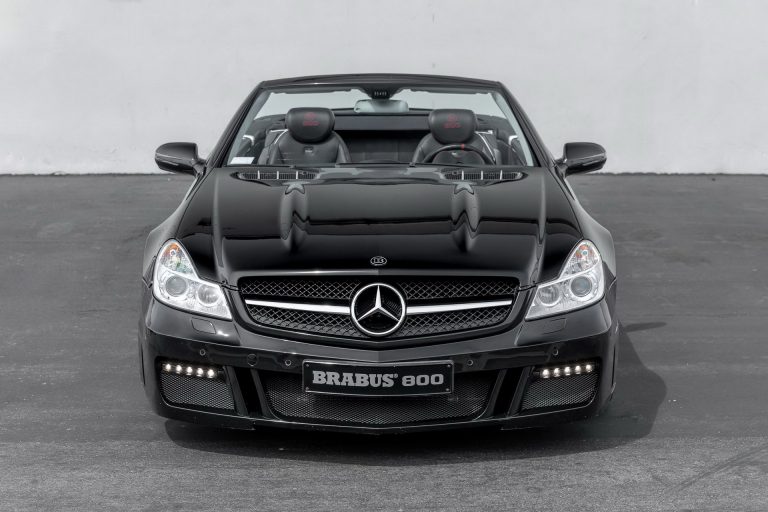 Brabus Mercedes SL600 Has Lorinser Bits, 12 Cylinders And Six Exhaust ...