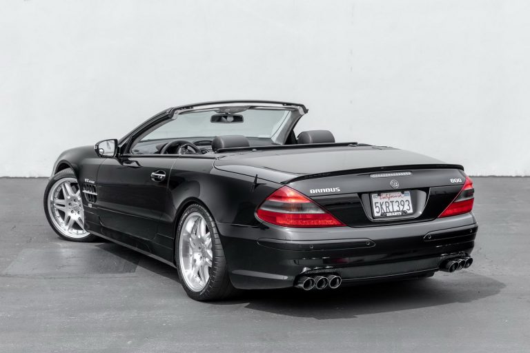 Brabus Mercedes SL600 Has Lorinser Bits, 12 Cylinders And Six Exhaust ...
