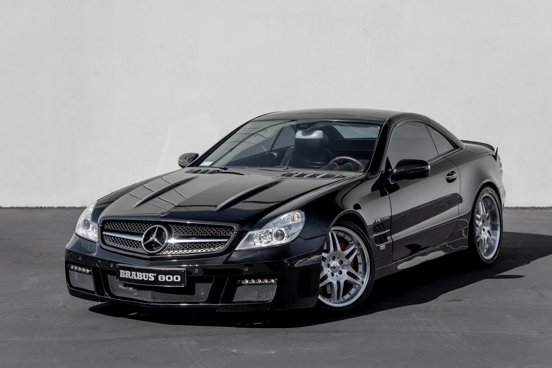 Brabus Mercedes SL600 Has Lorinser Bits, 12 Cylinders And Six Exhaust ...