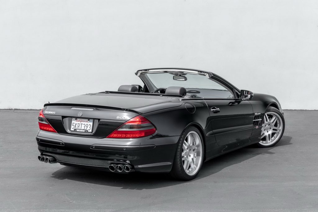 Brabus Mercedes SL600 Has Lorinser Bits, 12 Cylinders And Six Exhaust ...