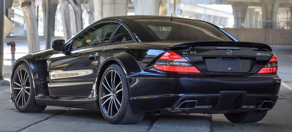 Want To Play Hardcore? Try This 2009 Mercedes-Benz SL65 AMG Black ...