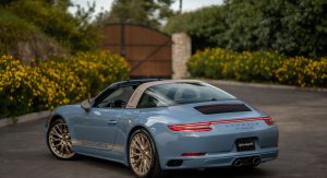 Porsche Exclusive 991 Targa 4S Design Edition Is So Purdy In Baby Blue ...
