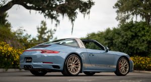 Porsche Exclusive 991 Targa 4S Design Edition Is So Purdy In Baby Blue ...