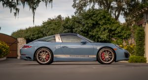 Porsche Exclusive 991 Targa 4S Design Edition Is So Purdy In Baby Blue ...