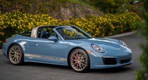 Porsche Exclusive 991 Targa 4S Design Edition Is So Purdy In Baby Blue ...