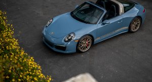 Porsche Exclusive 991 Targa 4S Design Edition Is So Purdy In Baby Blue ...