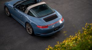 Porsche Exclusive 991 Targa 4S Design Edition Is So Purdy In Baby Blue ...