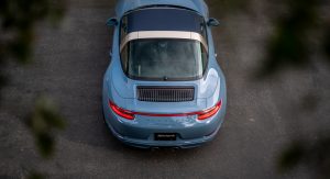 Porsche Exclusive 991 Targa 4S Design Edition Is So Purdy In Baby Blue ...