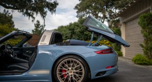 Porsche Exclusive 991 Targa 4S Design Edition Is So Purdy In Baby Blue ...
