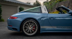 Porsche Exclusive 991 Targa 4S Design Edition Is So Purdy In Baby Blue ...