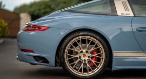 Porsche Exclusive 991 Targa 4S Design Edition Is So Purdy In Baby Blue ...