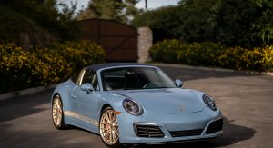 Porsche Exclusive 991 Targa 4S Design Edition Is So Purdy In Baby Blue ...