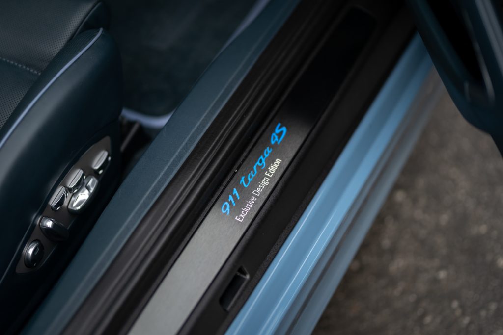 Porsche Exclusive 991 Targa 4S Design Edition Is So Purdy In Baby Blue ...