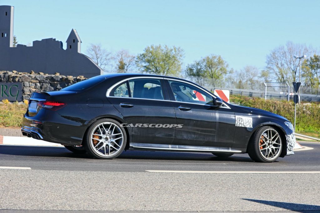2021 Mercedes-AMG E63 Looks Calm During Track Testing, Until You Hear ...