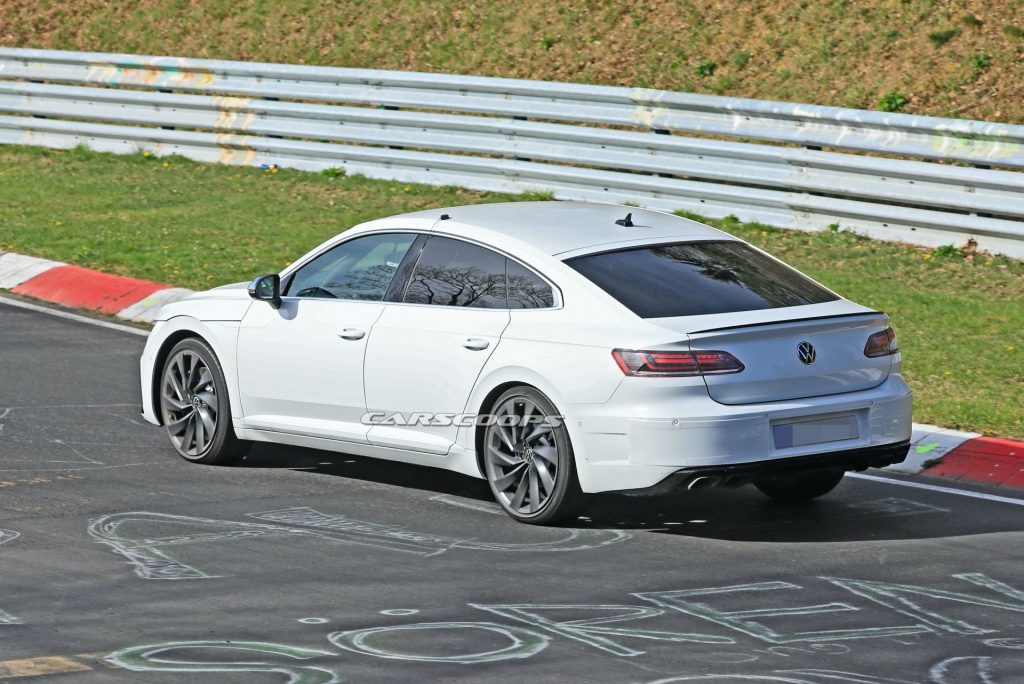 2021 VW Arteon R Looks Focused During First Nürburgring Session | Carscoops