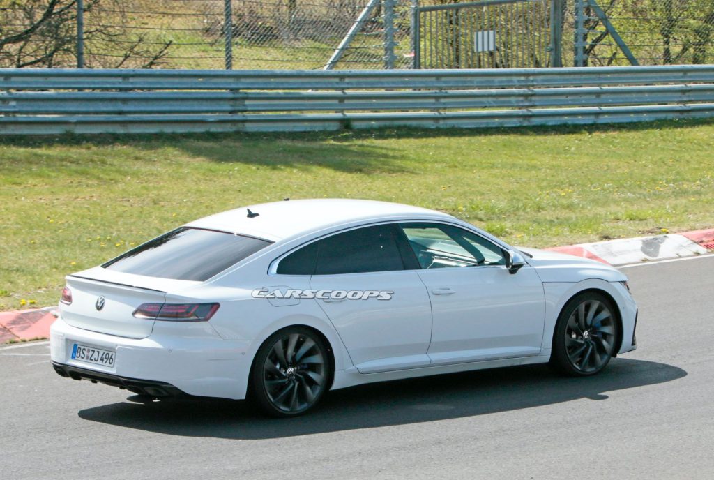2021 VW Arteon R Looks Focused During First Nürburgring Session | Carscoops