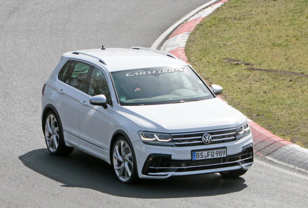 2021 Volkswagen Tiguan R Flexes Its Muscles On The Nürburgring | Carscoops