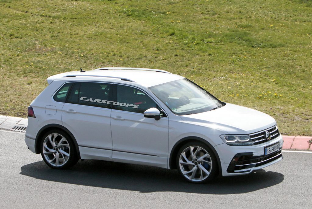 2021 Volkswagen Tiguan R Flexes Its Muscles On The Nürburgring | Carscoops