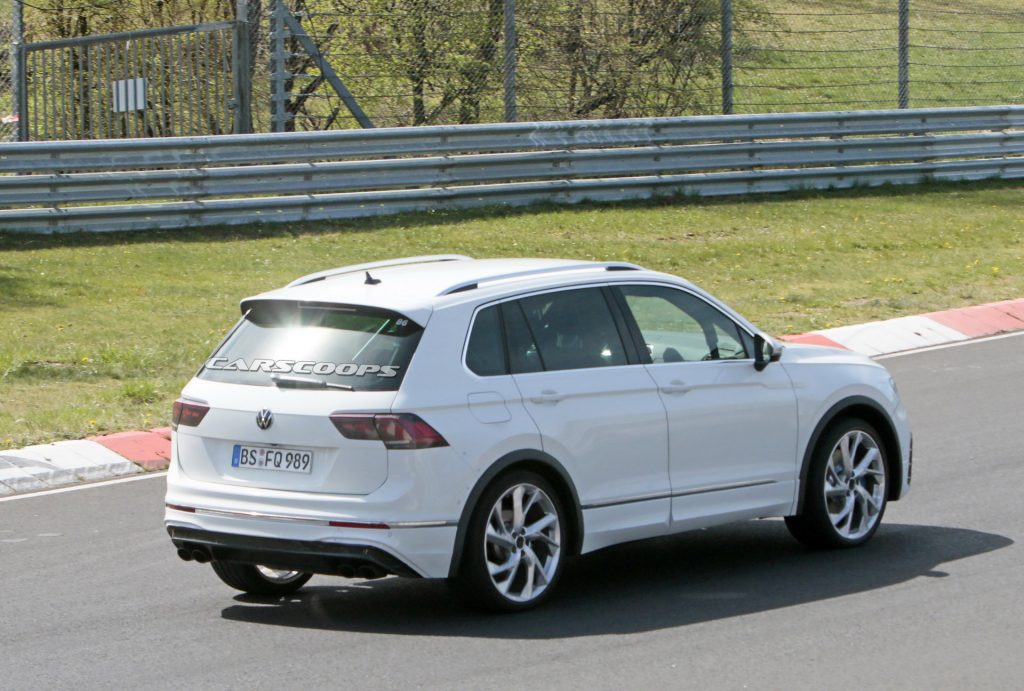 2021 Volkswagen Tiguan R Flexes Its Muscles On The Nürburgring | Carscoops