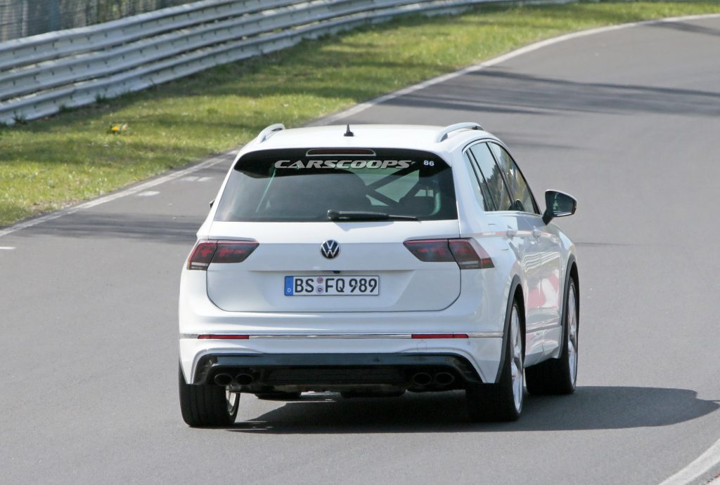 2021 Volkswagen Tiguan R Flexes Its Muscles On The Nürburgring | Carscoops