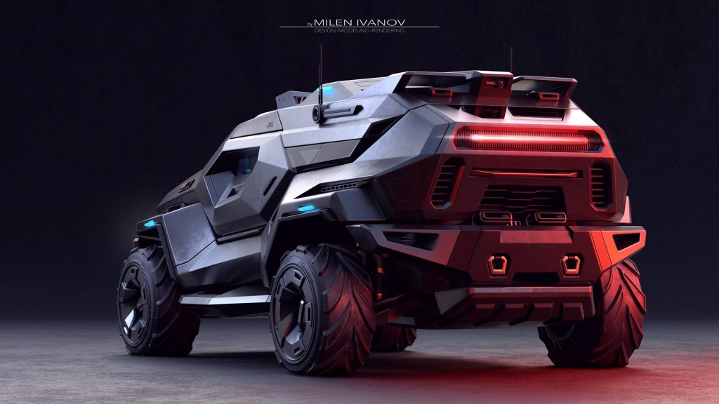 We Want This Crazy Doomsday Armortruck Study Made Right Now | Carscoops