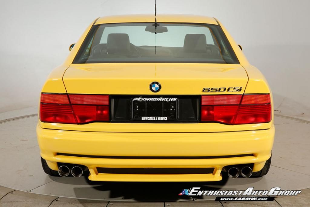 Individual 1995 BMW 850CSi That Sold Last Year For $101,500, Is Now ...