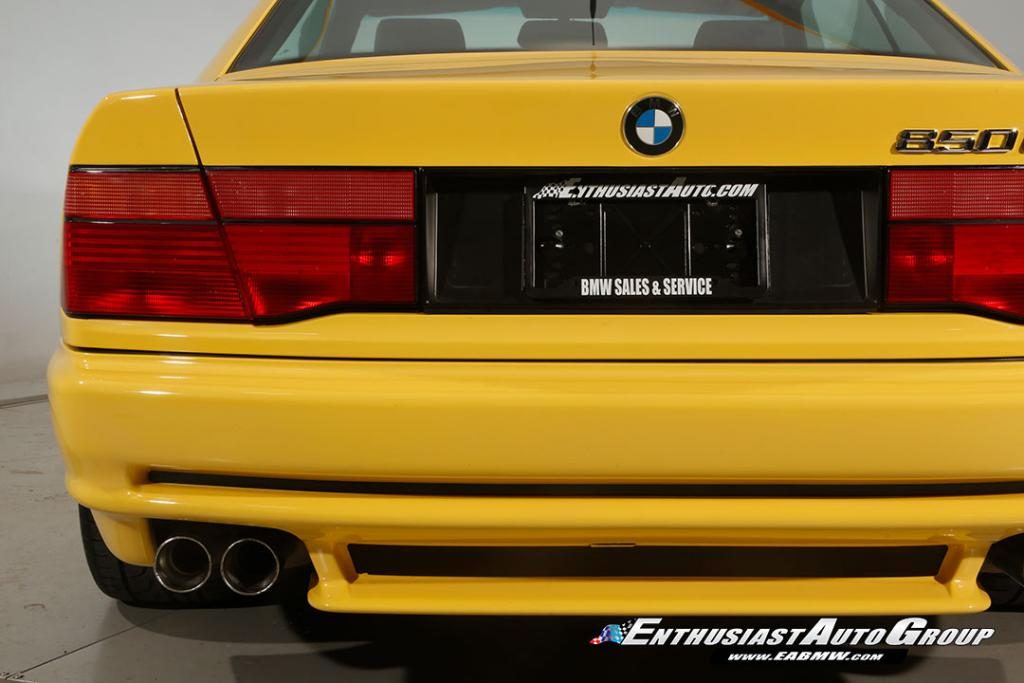 Individual 1995 BMW 850CSi That Sold Last Year For $101,500, Is Now ...