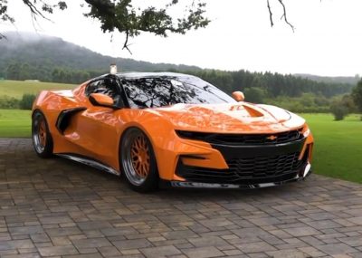 Meet The Camarvette Or Is That A Corvettaro C8? | Carscoops