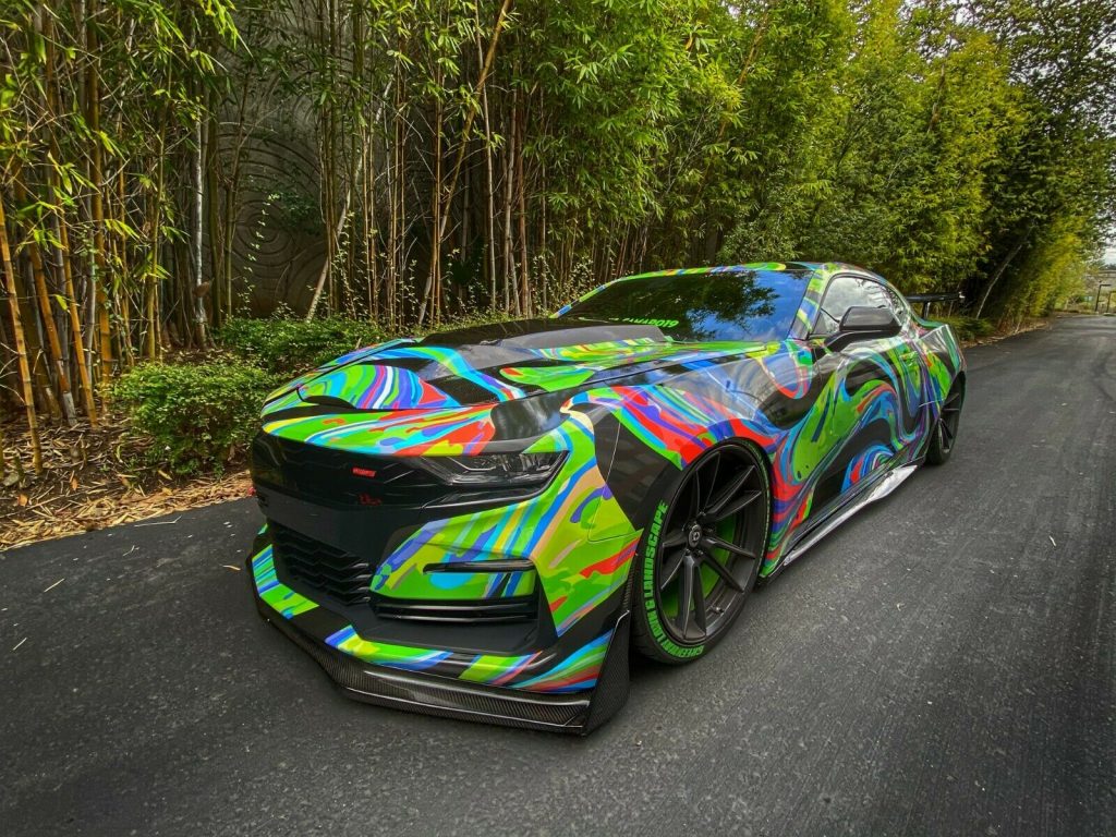 Rainbow Camaro