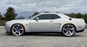 Go Super Wide With SEMA Dodge Challenger SRT Hellcat Boasting Massive ...