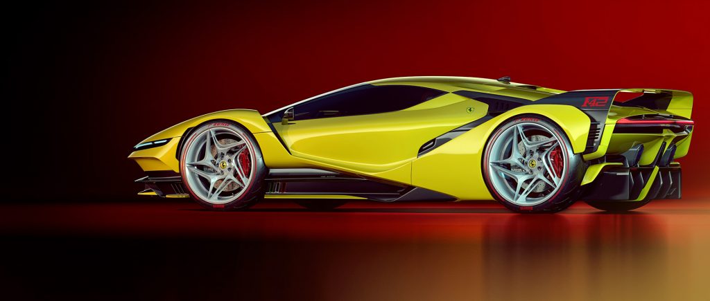 Ferrari F42 Design Study Is An Unrestrained Supercar We Want To See In ...