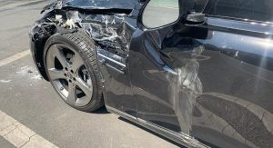 This Brand New Genesis G80 Crashed Just Minutes After Delivery | Carscoops