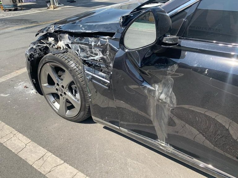 This Brand New Genesis G80 Crashed Just Minutes After Delivery | Carscoops