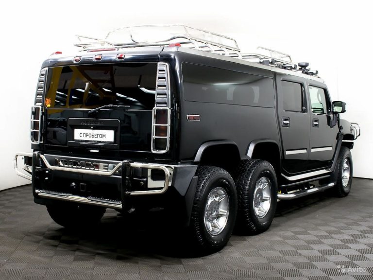 What Would An Armored, 6-Wheeler Extended Hummer H2 Say About You ...