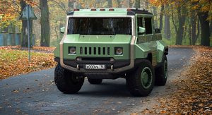 H-UAZ: American Hummer And Russian UAZ Mishmash Promotes Making Love ...