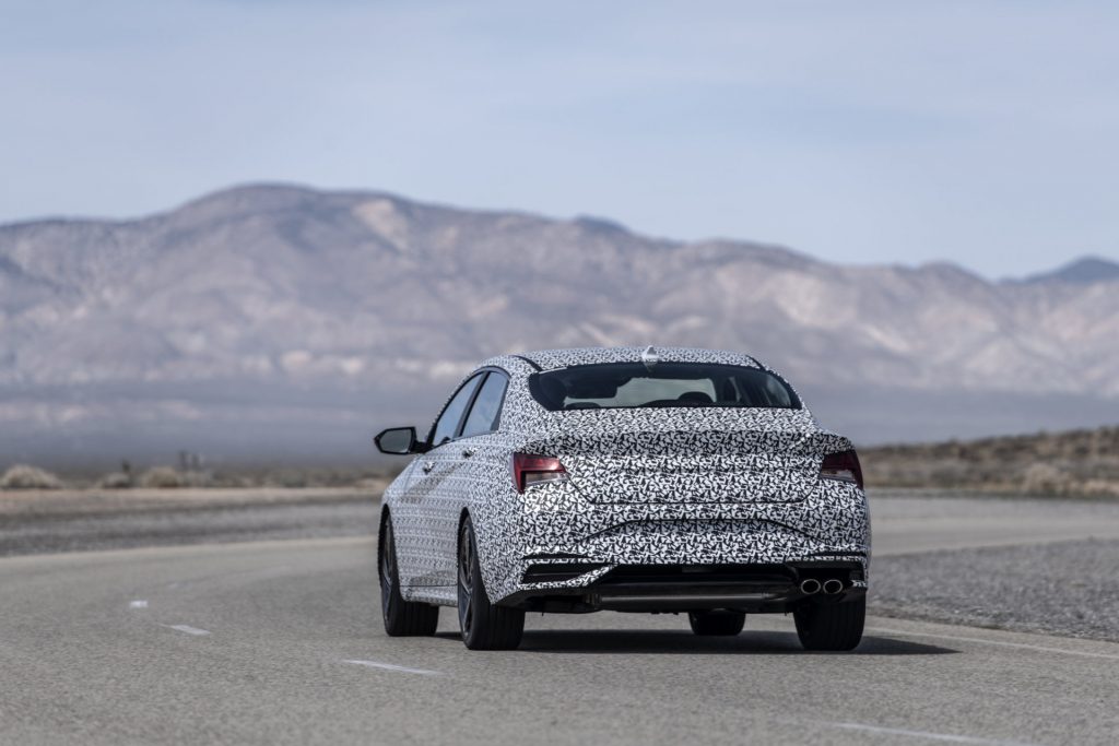 2021 Hyundai Elantra N Line Previewed With Turbo Engine And Sporty ...